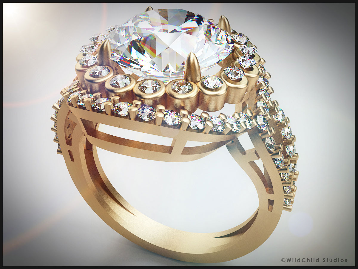 WildChild Studios: Diamond Ring Render