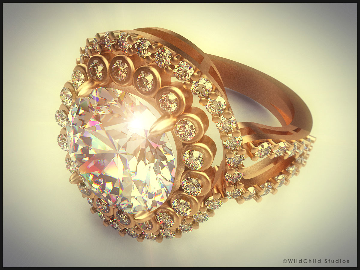 WildChild Studios: Diamond Ring Render