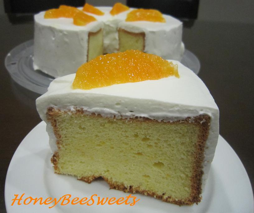 Honey Bee Sweets: Chicken & Brown Enkoi Mushroom & Orange Chiffon