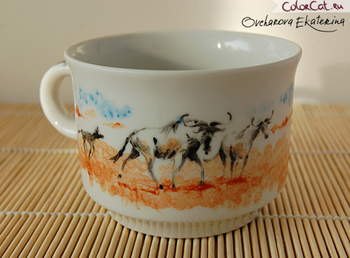 My Art Glass World: Porcelain Painting Tutorial - if you afraid to start