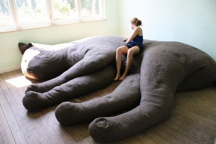 My Art Glass World: Looks like animals: unusual animal shaped furniture