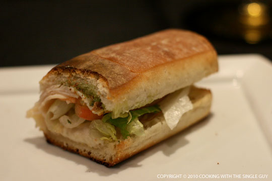 Cooking With The Single Guy: Quiznos' Subs and Suds Dinner