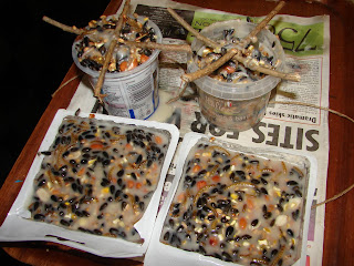 Allotment #65: Making home-made Bird fat blocks