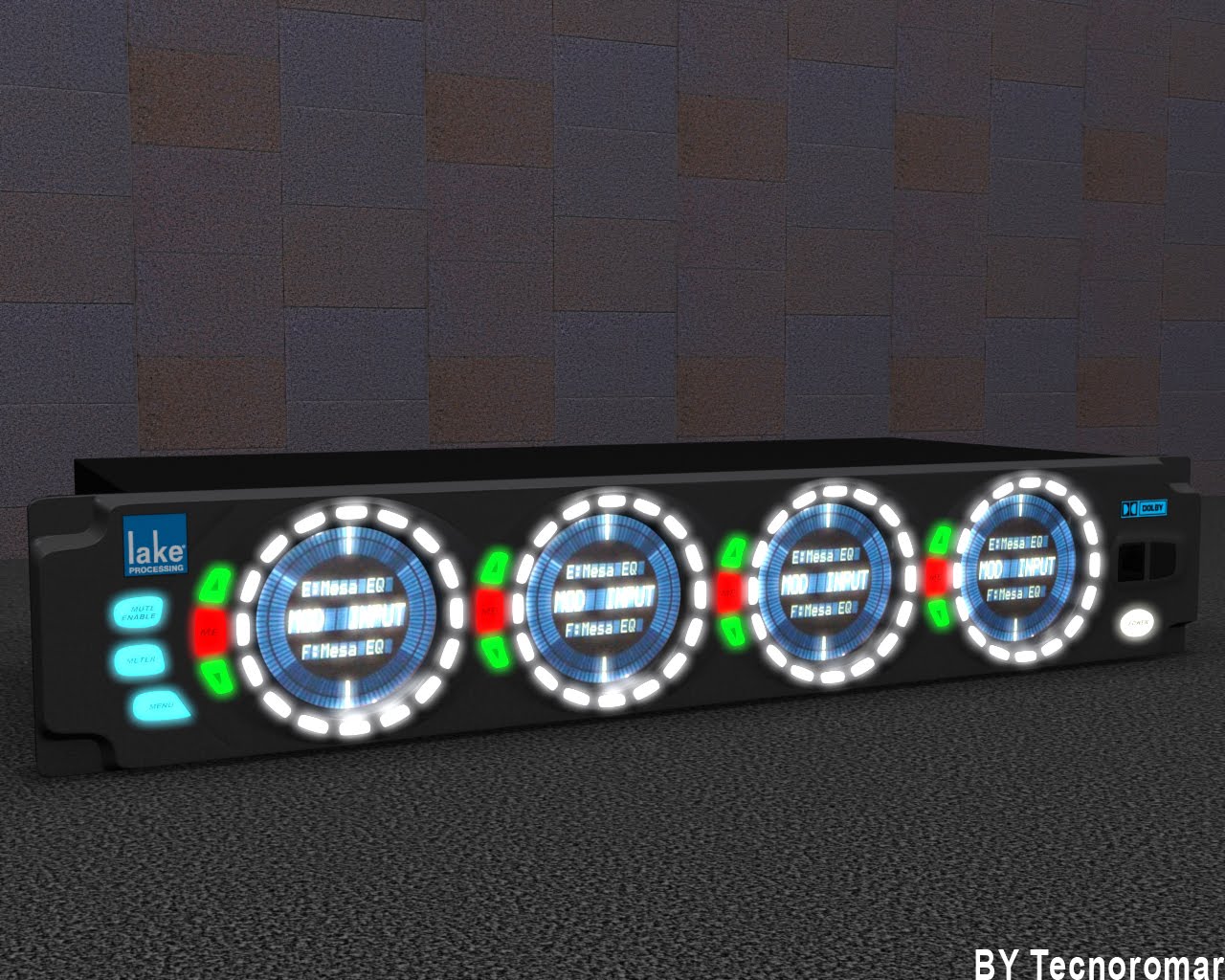 3D Studio Max: Dolby Lake Processor