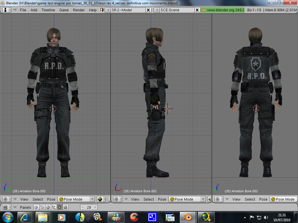 resident evil blender: BIOHAZARD NIGHTMARE trailers
