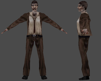 resident evil blender: zombie models modelos de zumbis biohazard nightmare