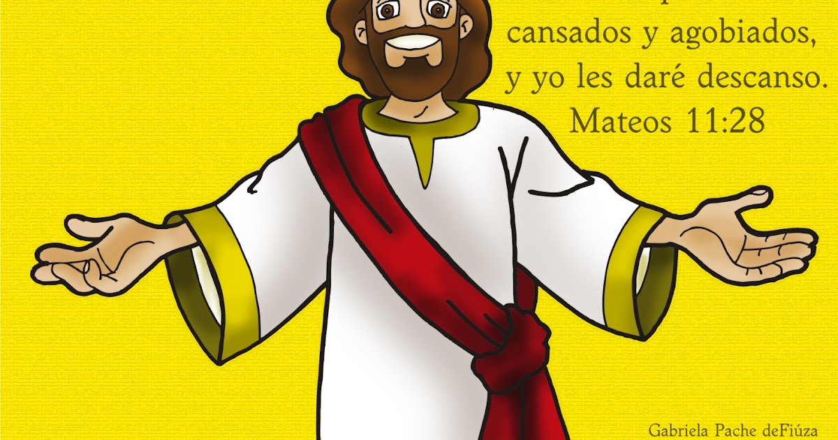 Ministério Infantil Semillita kids: Mateos 11:28 Ilustrado
