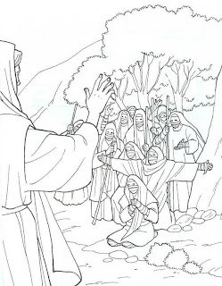 Ministério Infantil Semillita kids: ACTIVIDADES LOS DIEZ LEPROSOS ...