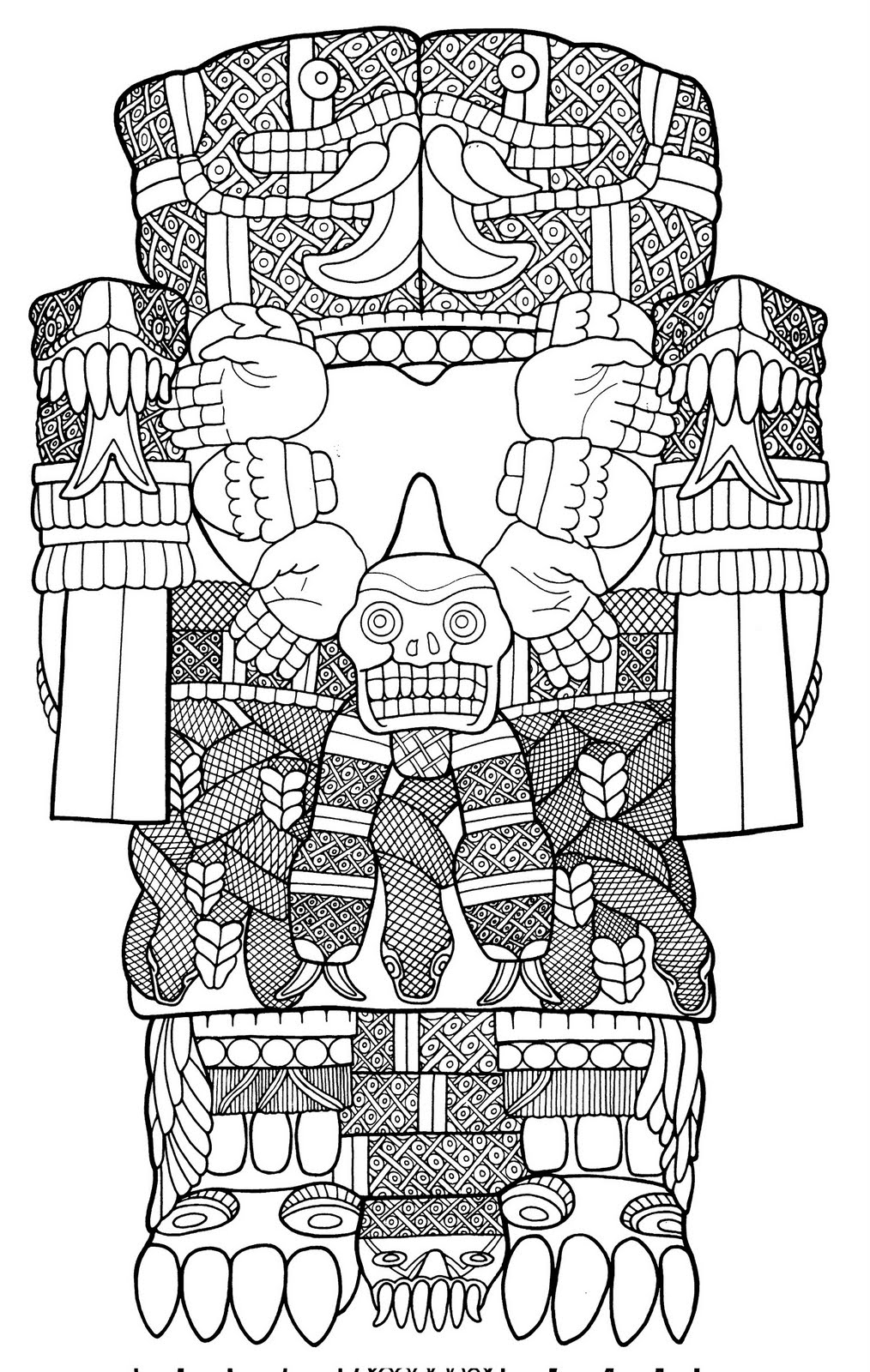 Pensamiento originario de América: Coatlicue