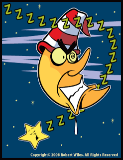 A Walk on the Wiles Side: Original Angry Moon Sketch