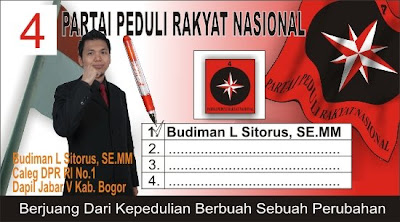 Contoh Stiker / Kartu Nama Partai PPRN