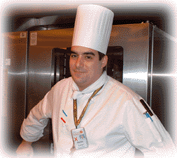 CHEF OF MERIT: Chef Trevor Simms