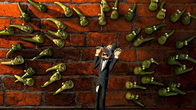 LET'S SEE...: flushed away