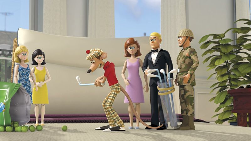 LET'S SEE...: flushed away