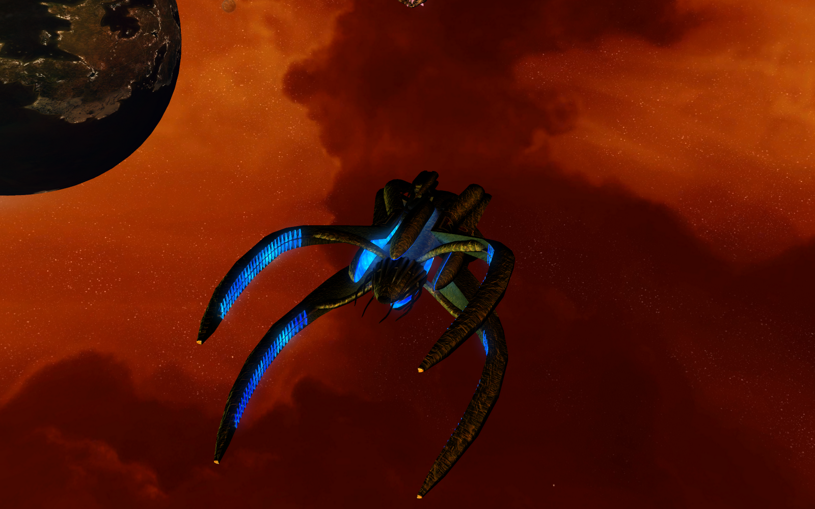 Babylon 5 Sins of the Younger Races: Vorlon Dreadnought model/moving ...