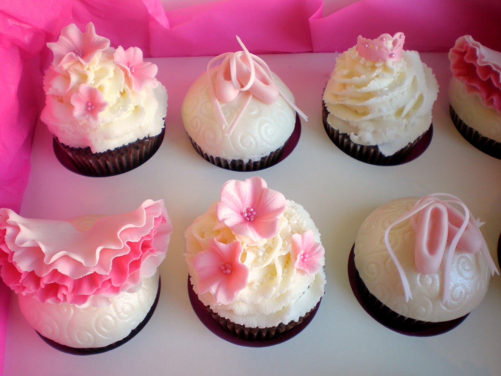 Sugar Siren Cakes Mackay: Ballet Cupcakes