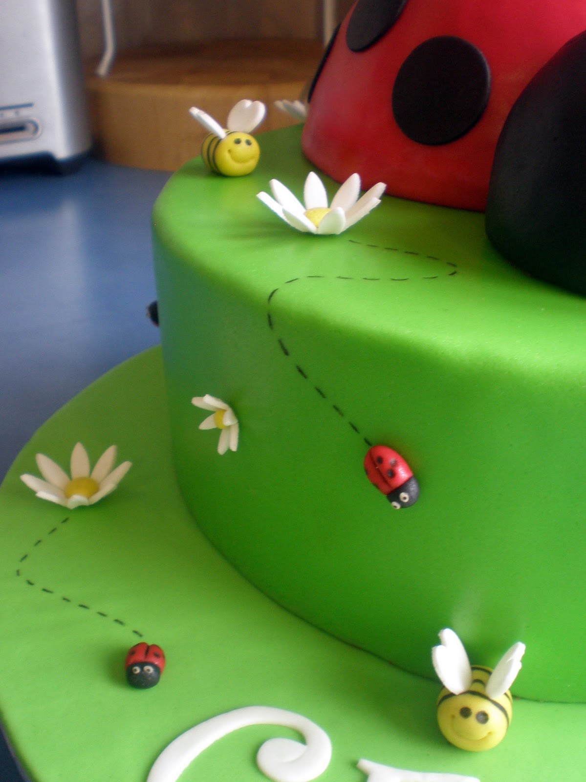 Sugar Siren Cakes Mackay: Ladybug Birthday Cake