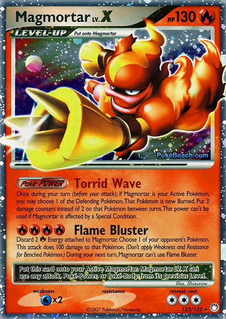 Pokemon Card of the Day: Magmortar (Secret Wonders) | PrimetimePokemon ...