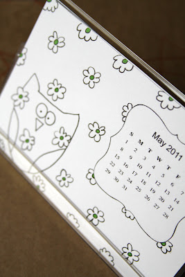 WhiMSy love: DIY Mini Calendars