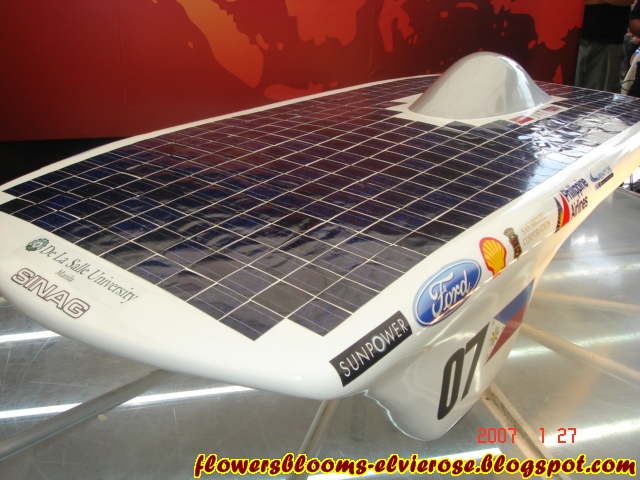 FLOWERSBLOOMS by "Elvie": The Philippine Solar Powered Cars : “ SINAG ...
