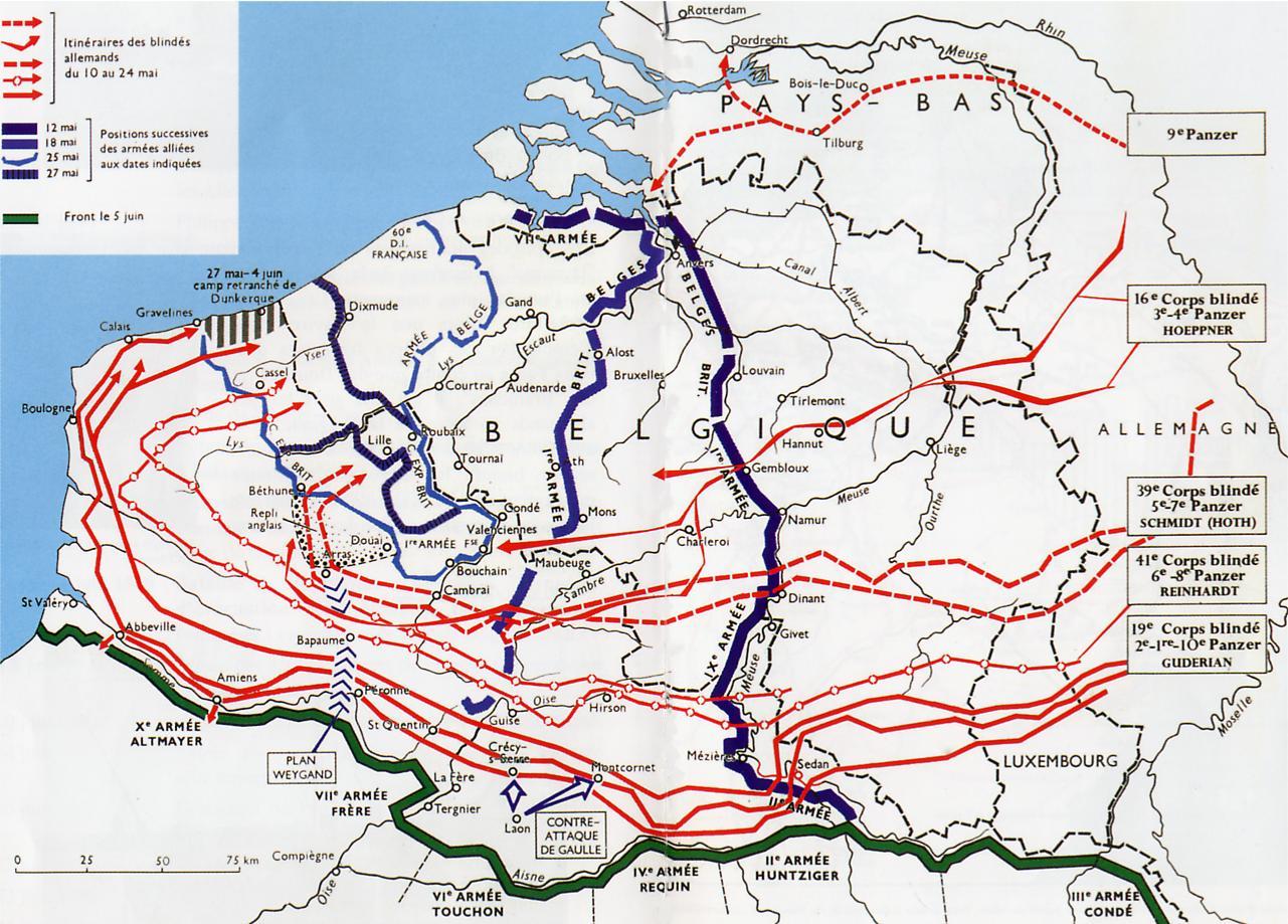 Diario de guerra: Fall Rot o el principio del fin de Francia - 05/06/1940.