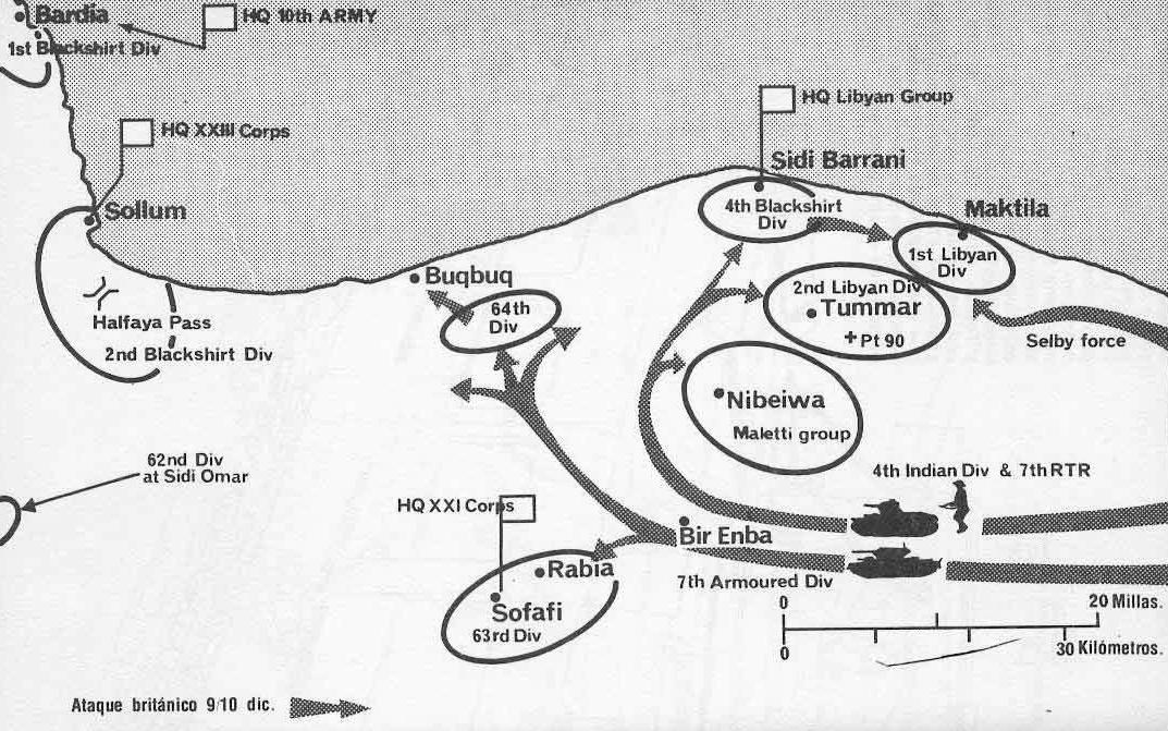 Diario de guerra: La batalla por Sidi Barrani - 10/12/1940.