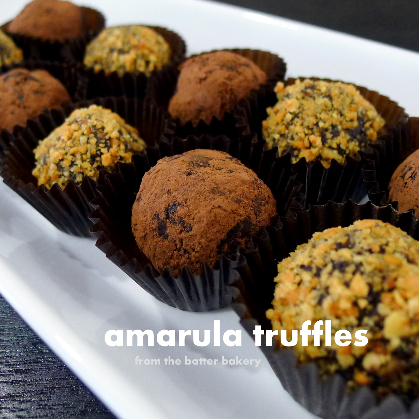the batter baker: Amarula Truffles