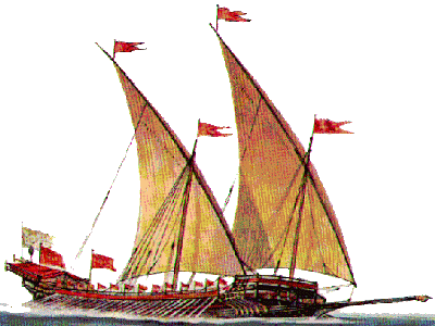 Inventos en la Edad Media: GALERAS MEDIEVALES