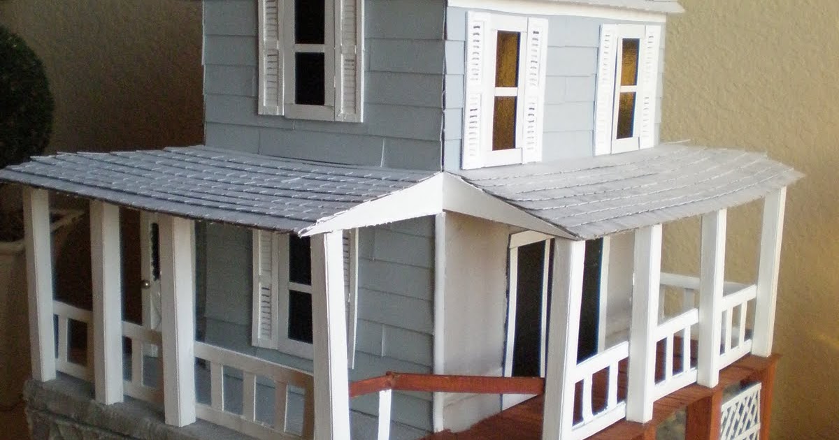 Cinderella Moments: Lance's Old Farmhouse Miniature House