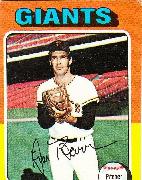 1975 Topps (it's far out, man): #107 - Jim Barr