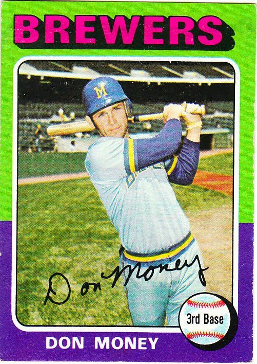 1975 Topps (it's far out, man): #175 - Don Money
