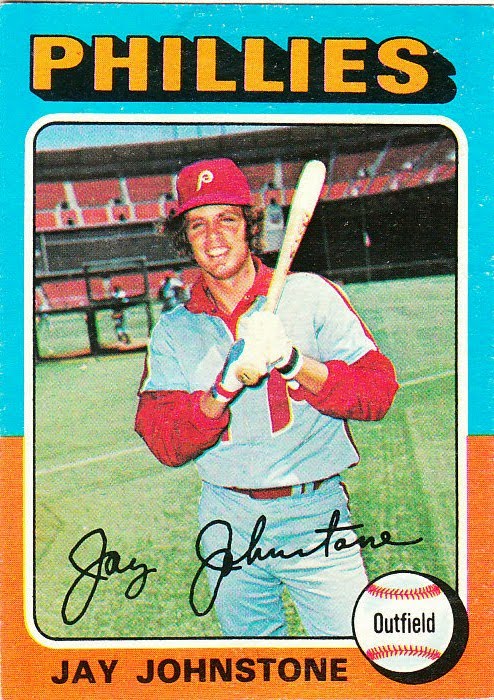 1975 Topps (it's far out, man): #242 - Jay Johnstone