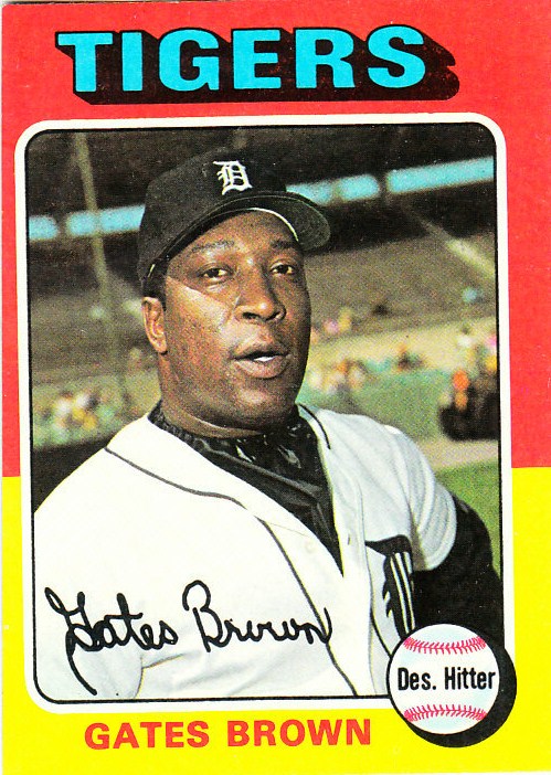 1975 Topps (it's far out, man): #371 - Gates Brown