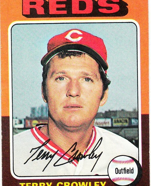 1975 Topps (it's far out, man): #447 - Terry Crowley