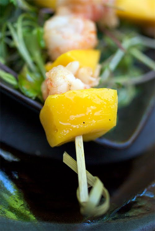 Javaholic: Mango-Langostino Skewers