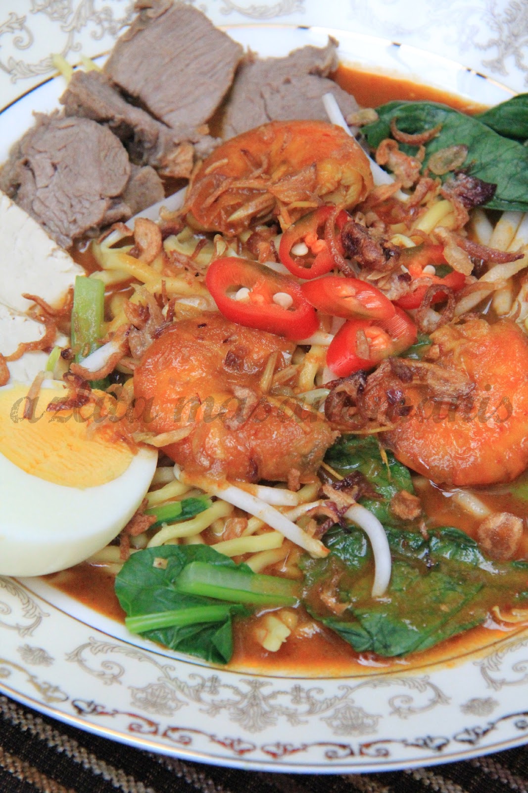 MEE JAWA - masam manis