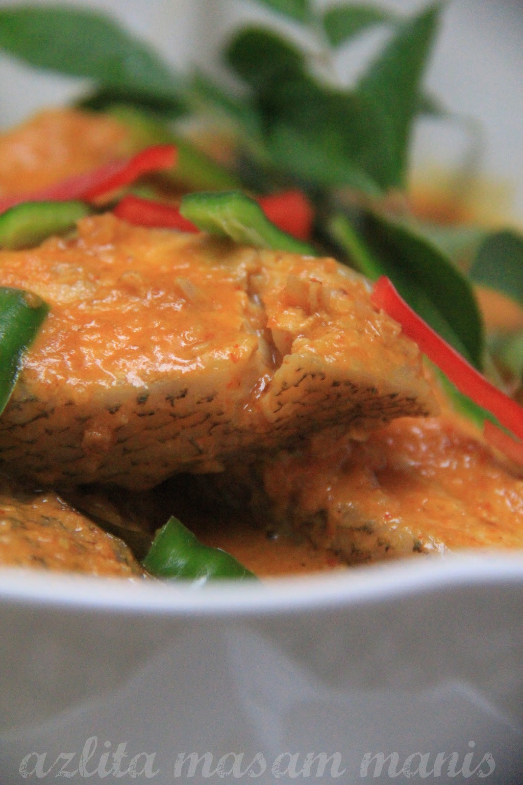 KARI IKAN GAYA GOA - masam manis