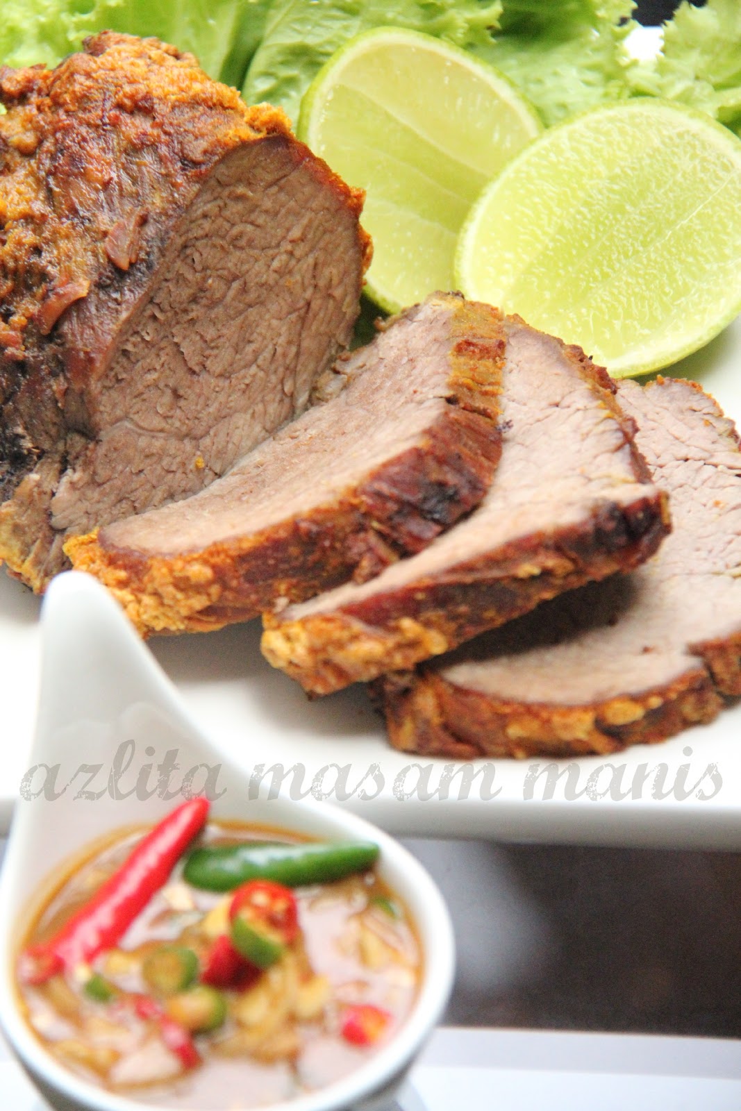 DAGING BAKAR - masam manis