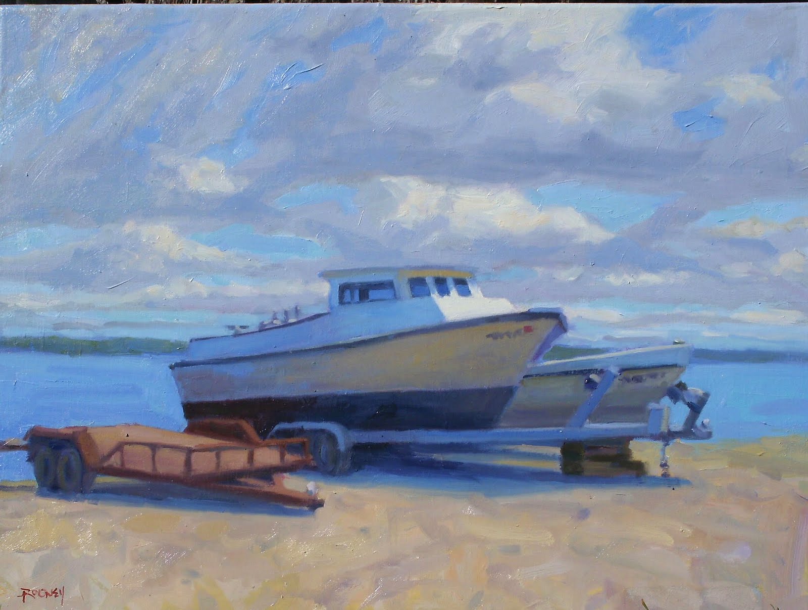 Mike Rooney Studios- Painting a Day: Inner Banks Beauty II