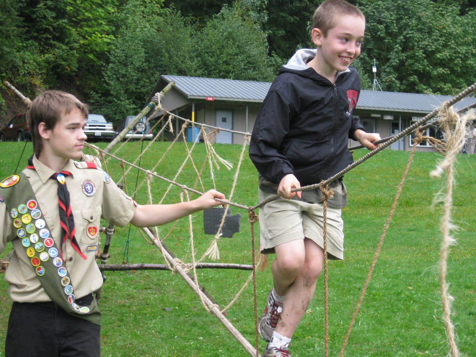 Glimpse of Peace: Monkey Bridge