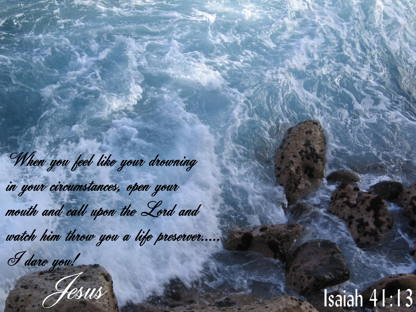 The Storm Chaser: The Lord will help you