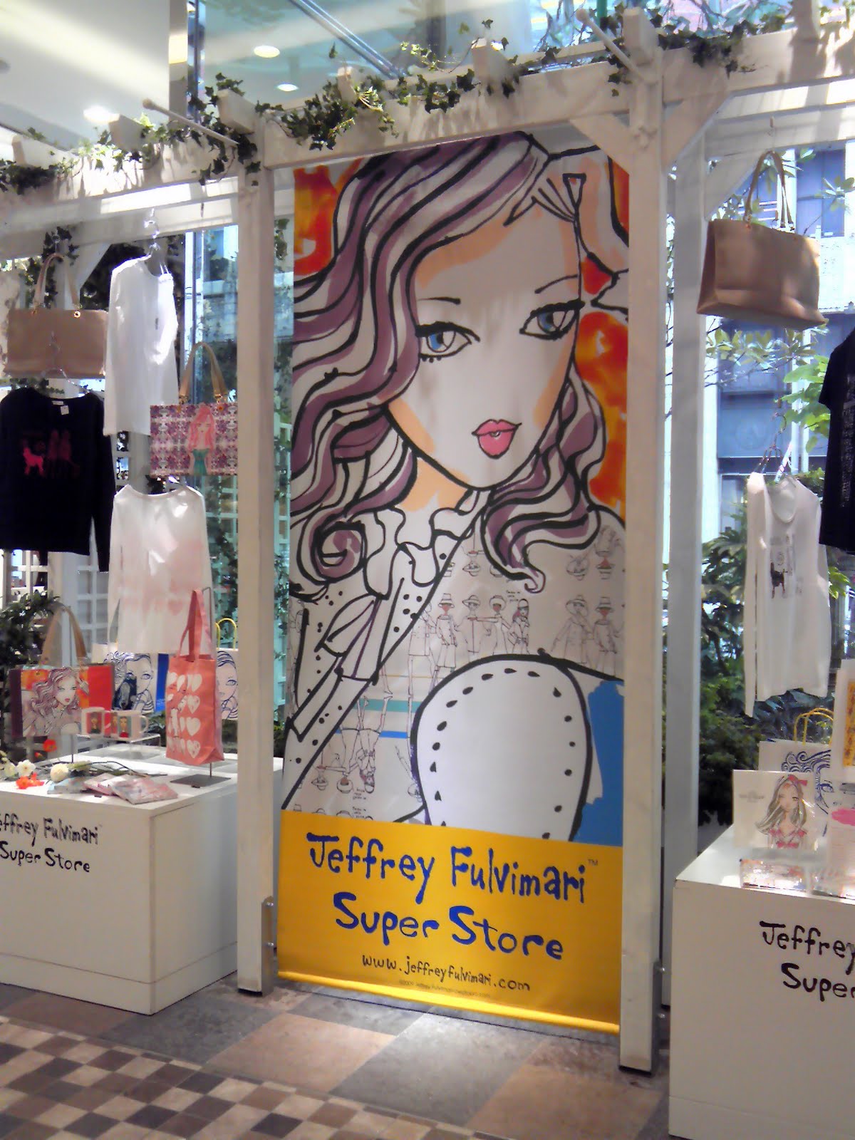 CWCTOKYO Illustration Agency: Jeffrey Fulvimari super store open at ...