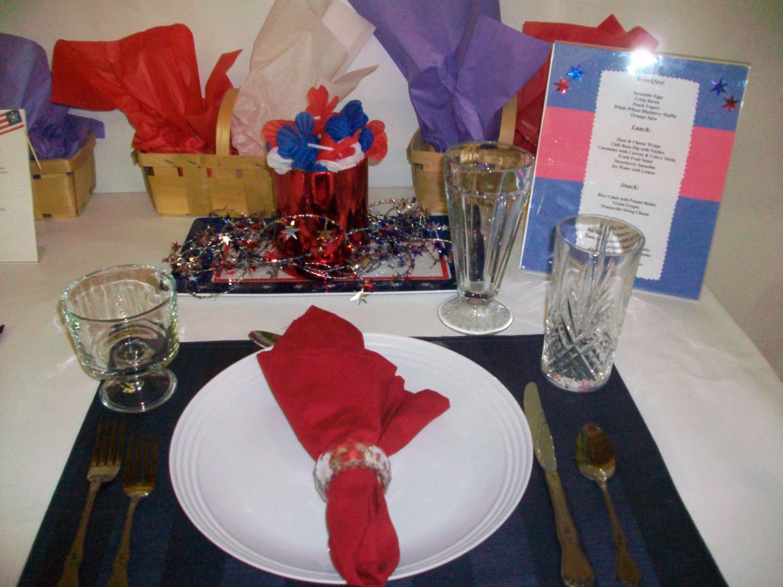 Miss Merry's House with the Picket Fence: County Fair Tablescapes