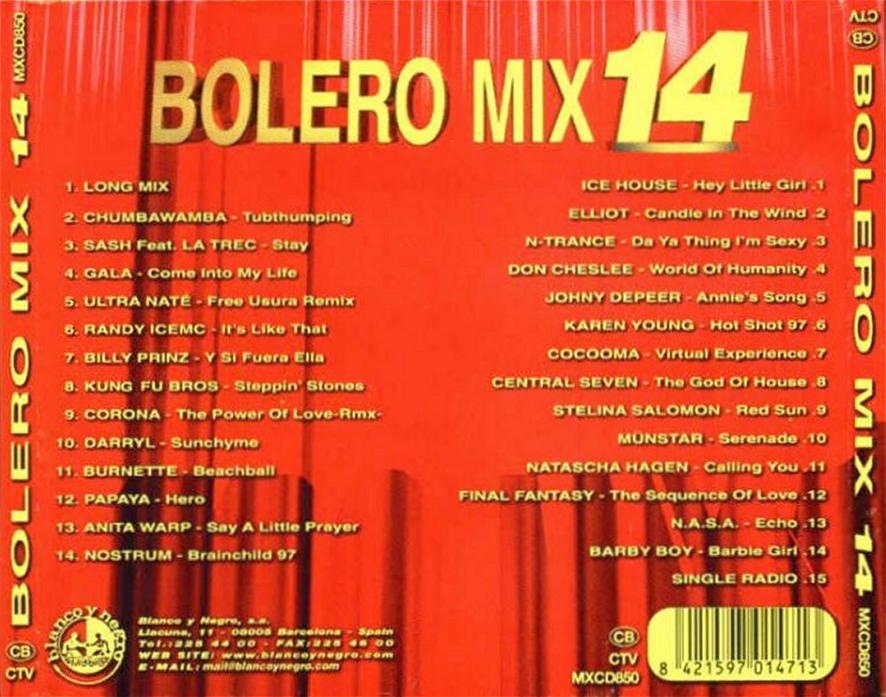 Bolero Mix 14