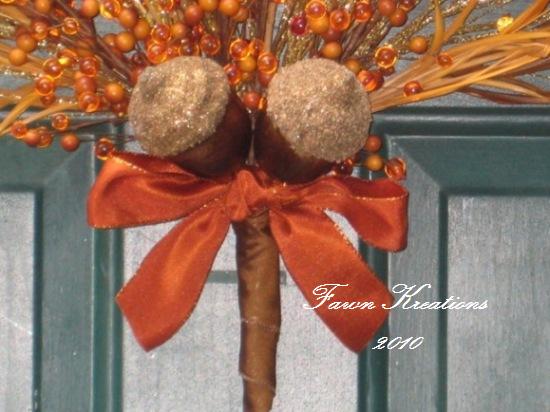 Fawn Kreations: Fall Acorn Wreath