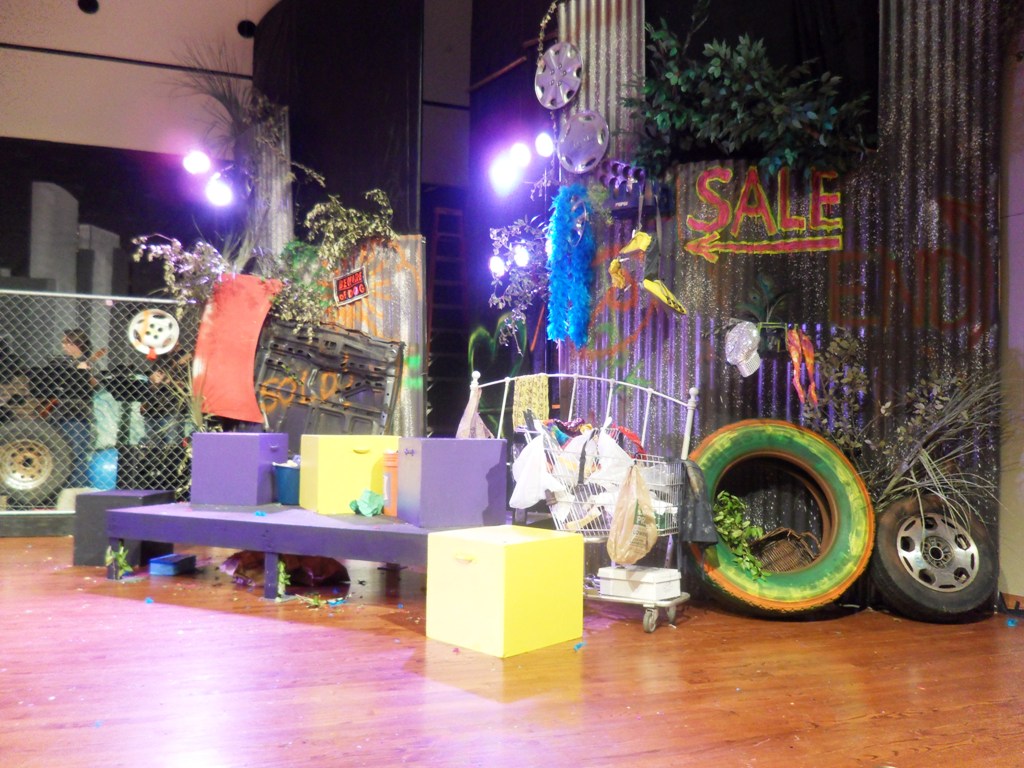 INTERIOR DESIGN CHALLENGES: GODSPELL SET DESIGN