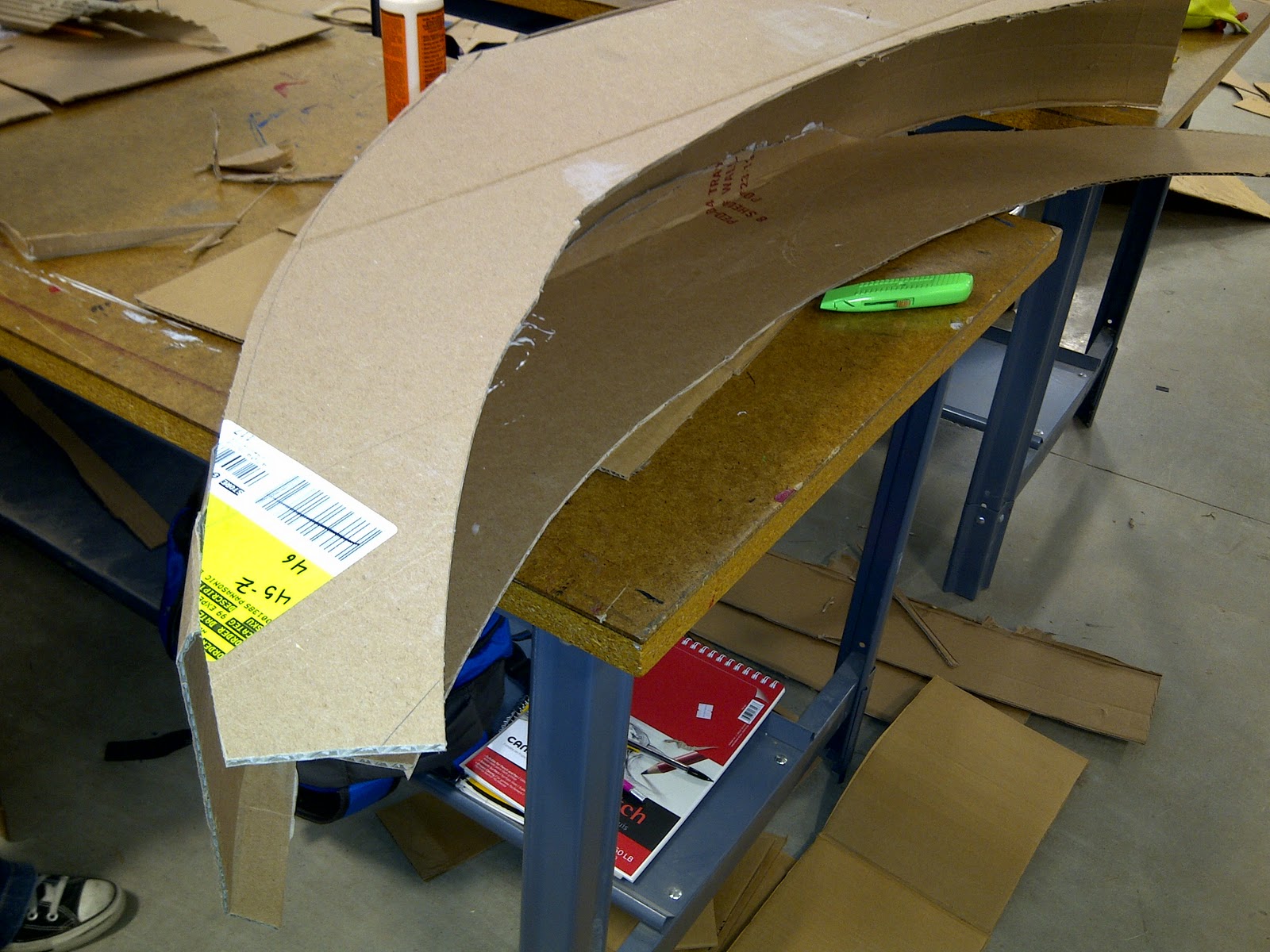 W.A.S.H. and ME ;): Cardboard Banana