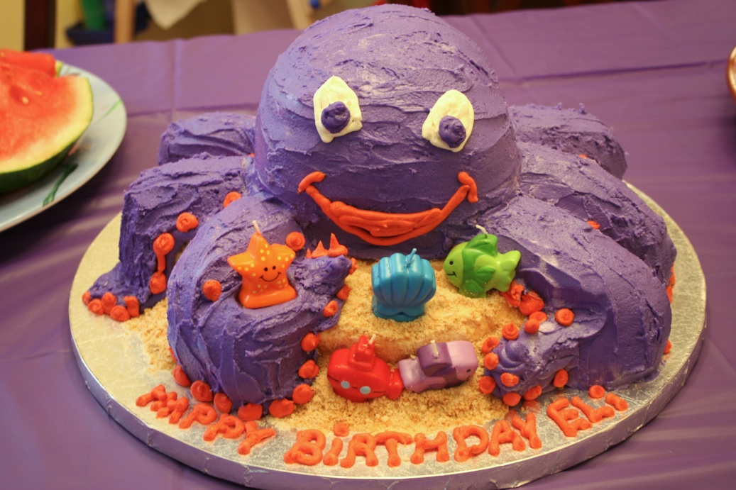 Everyday Finesse: Octopus cake sculpture directions