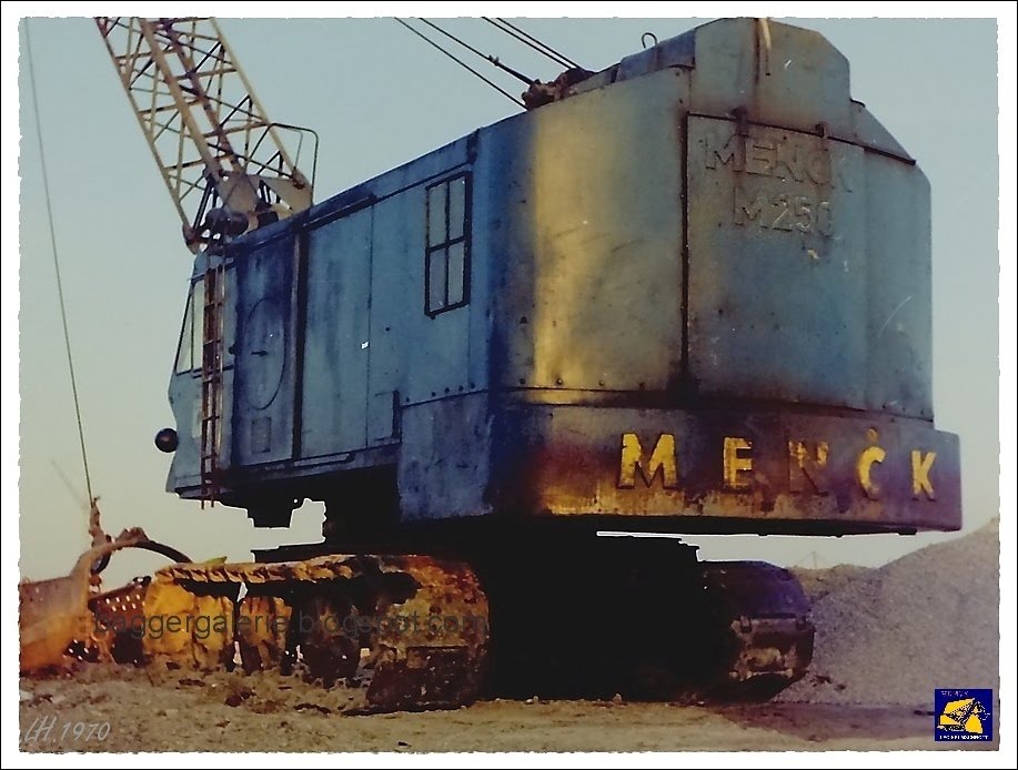 Bagger Galerie Construction Machines: MENCK M250 Seilbagger ...