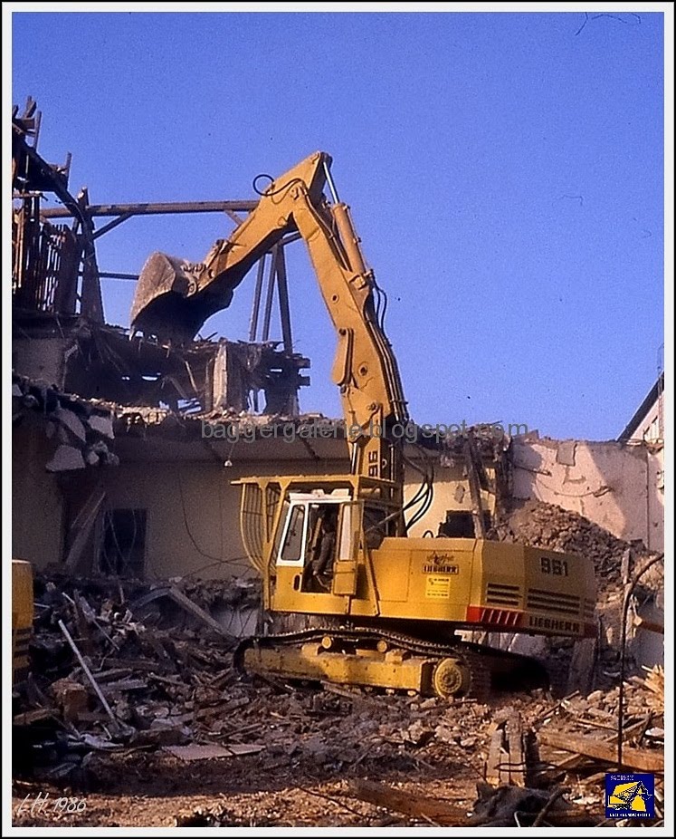 Bagger Galerie Construction Machines: Liebherr R961 Hydraulikbagger ...